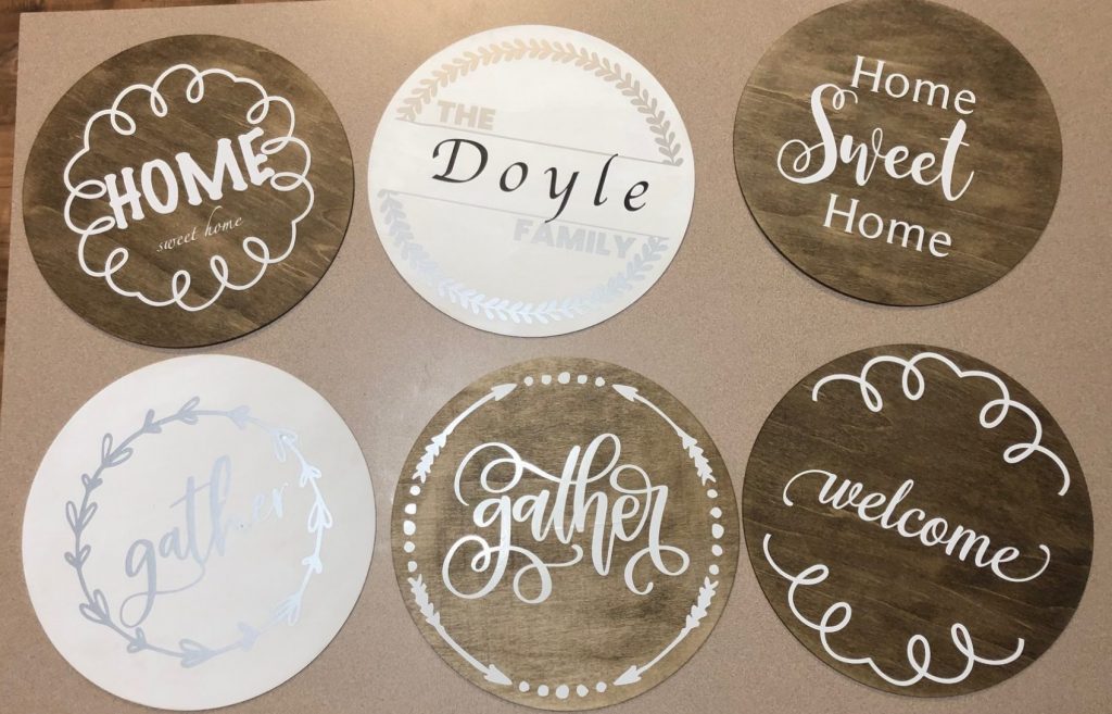 Wooden Circular Wreathes | Crafty Doyles