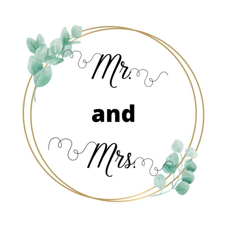 Mr. and Mrs. Free Printable | Crafty Doyles